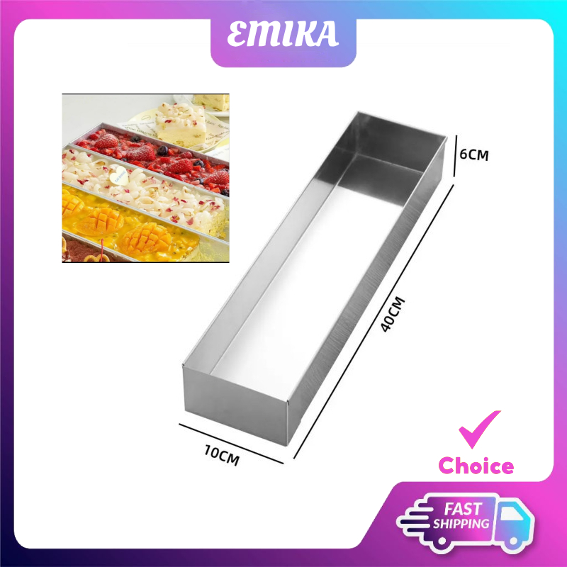 Emika Choice Tiramisu Muffin Pan Tiramisu poke pan mold Stainless Steel ...
