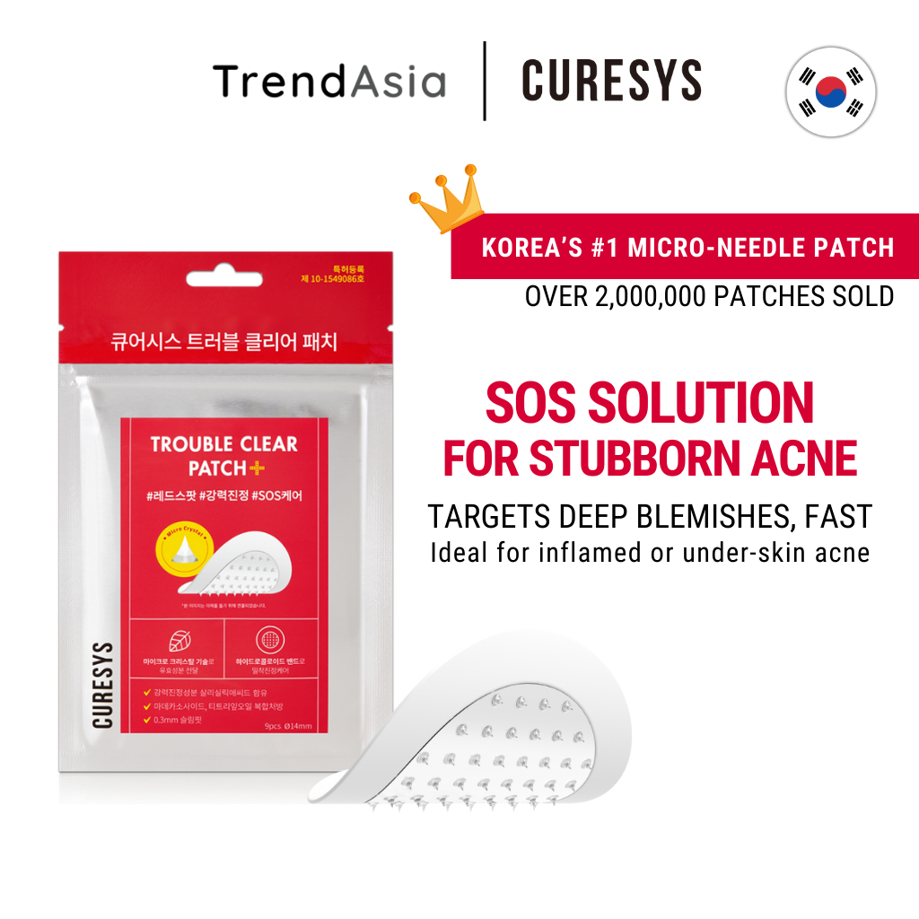 Curesys Trouble Clear Patch Acne Pimple Microneedle Soothing Needle ...