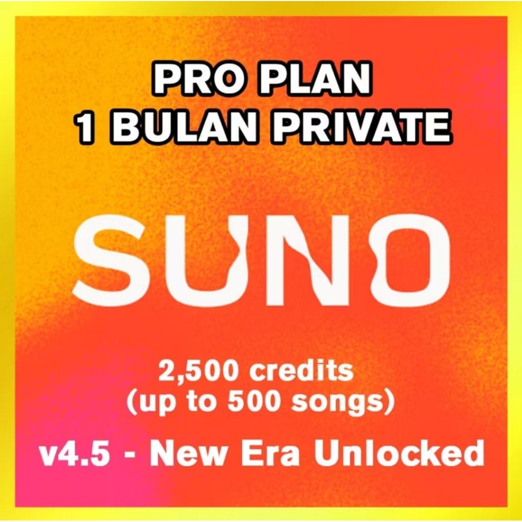 Suno AI Pro | Music AI Generator – Sharing Account | Shopee Malaysia