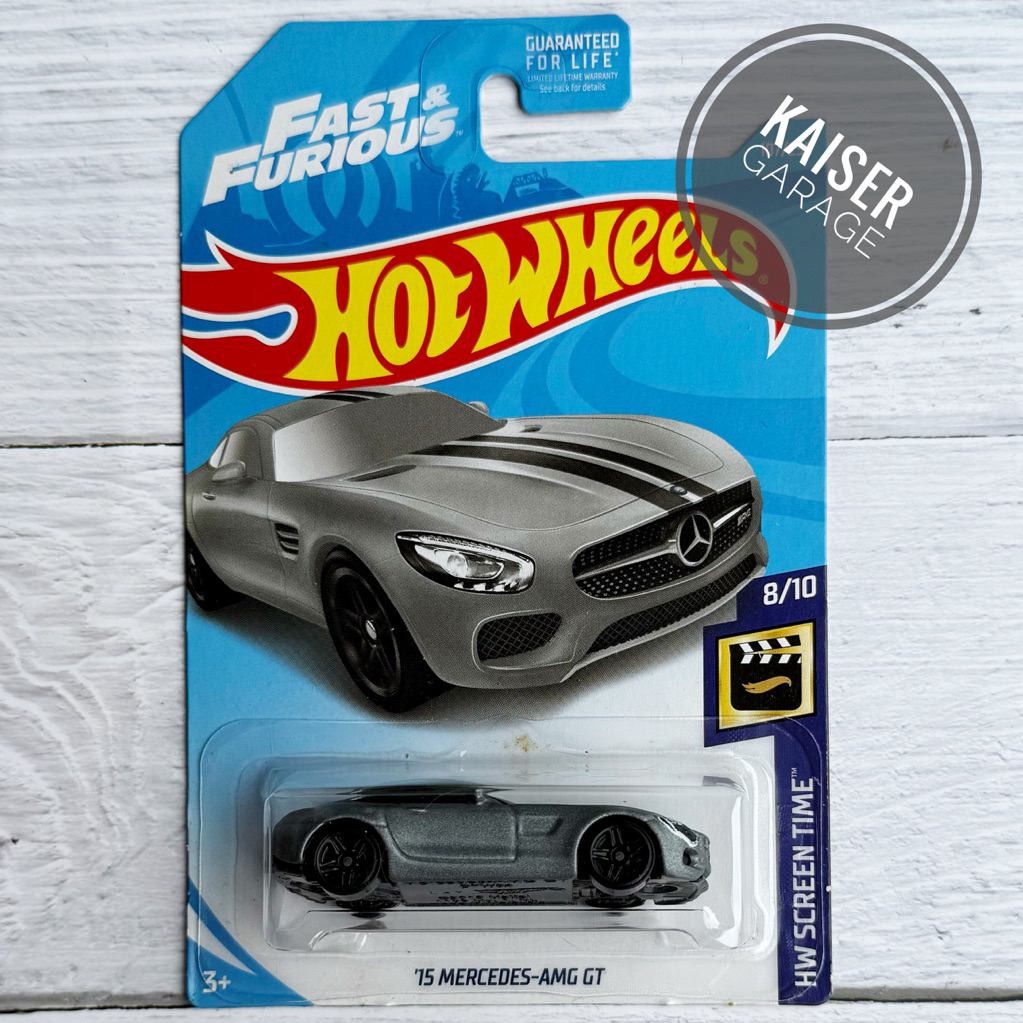Hot Wheels Hard To Find : ‘15 Mercedes-AMG GT Fast & Furious (US Card ...