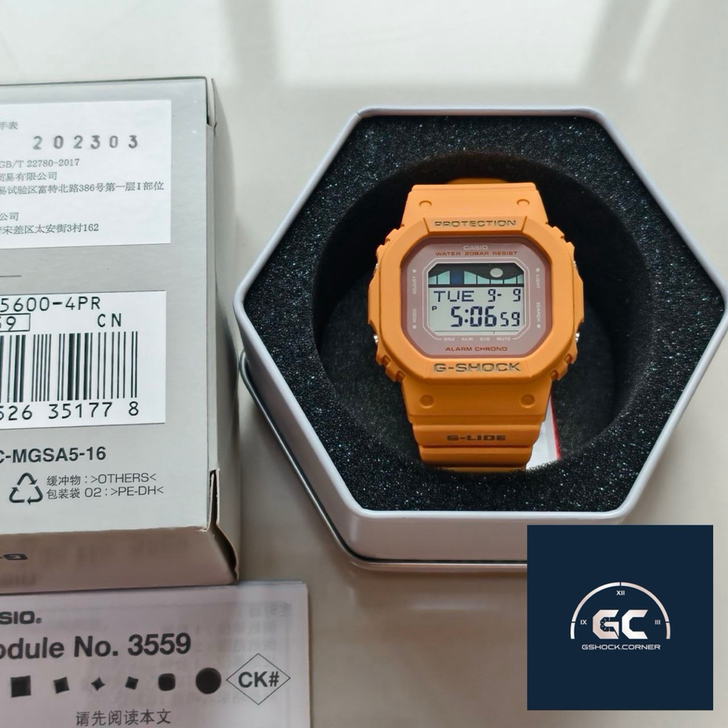 G-SHOCK G-LIDE WOMEN GLX-S5600-4/GLX-S5600-4PR/GLX-S5600/GLXS5600 ...