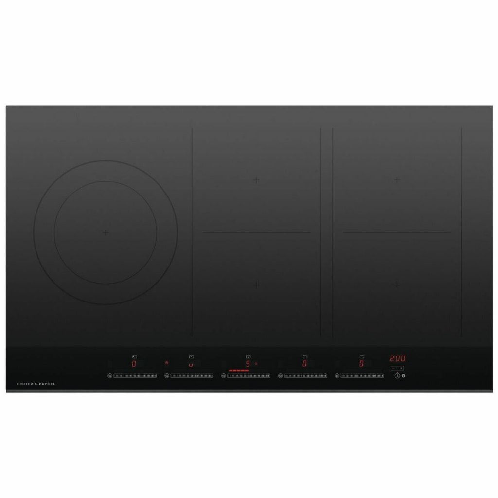 Fisher & Paykel Series 7 90cm Induction Cooktop Black Glass CI905DTB4 ...