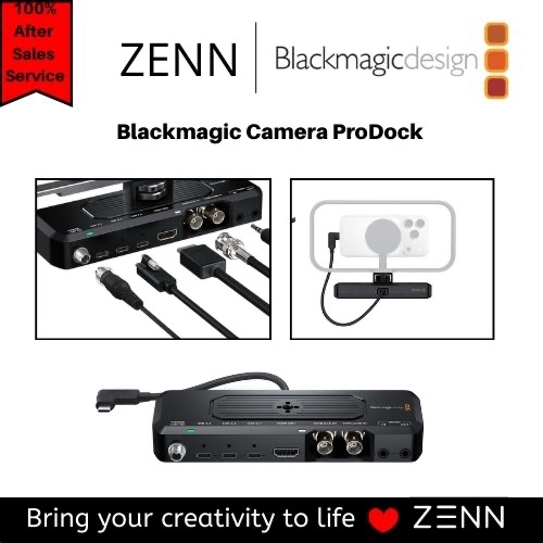 Blackmagic Camera ProDock for Phone 17 Pro / 17 Pro Max Converter ...