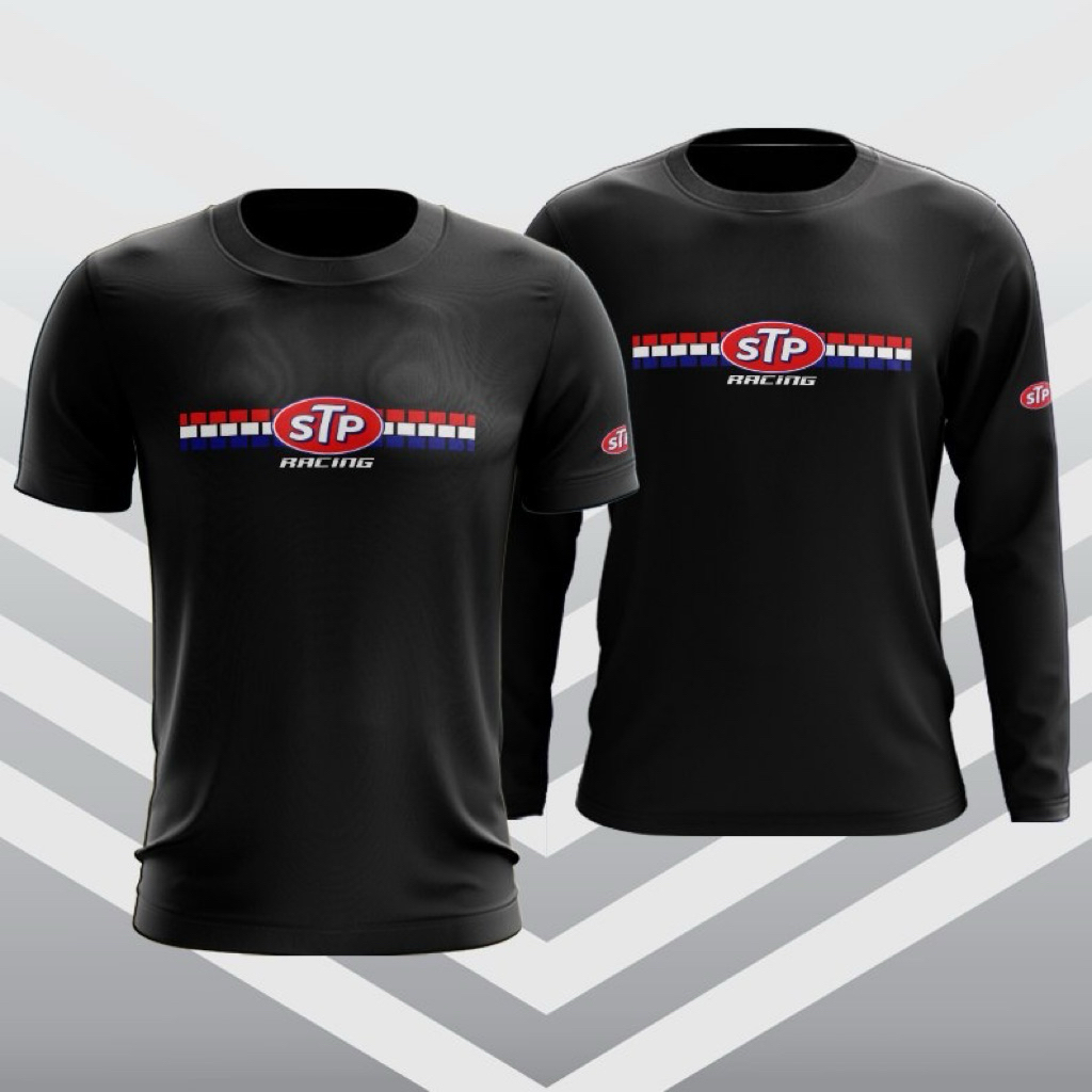 baju ride permotoran STP RACING microfiber short sleeve and long sleeve ...