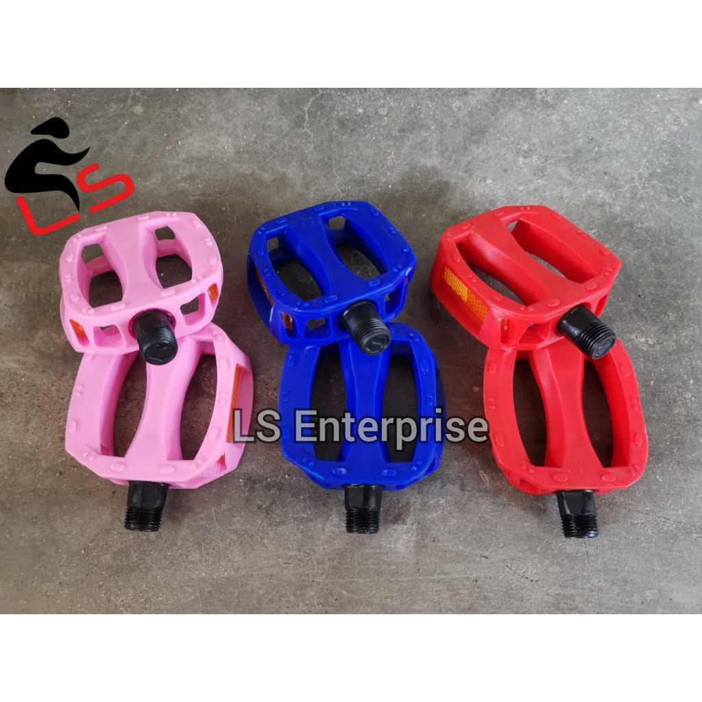 Kids Bike Color Pedal Basikal Budak Pedal Warna 1/2" 9/16" (sepasang ...