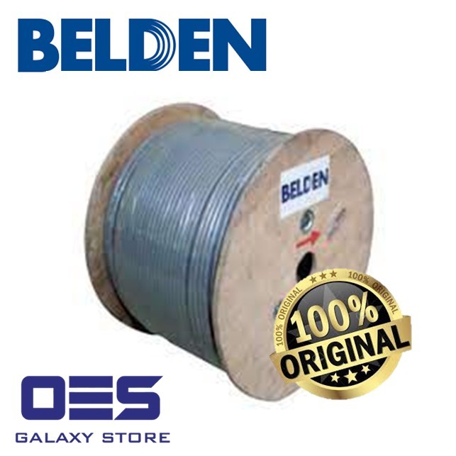 BELDEN 7815ANH 008305M Network 24AWG Solid Bare Copper Conductors Foil ...
