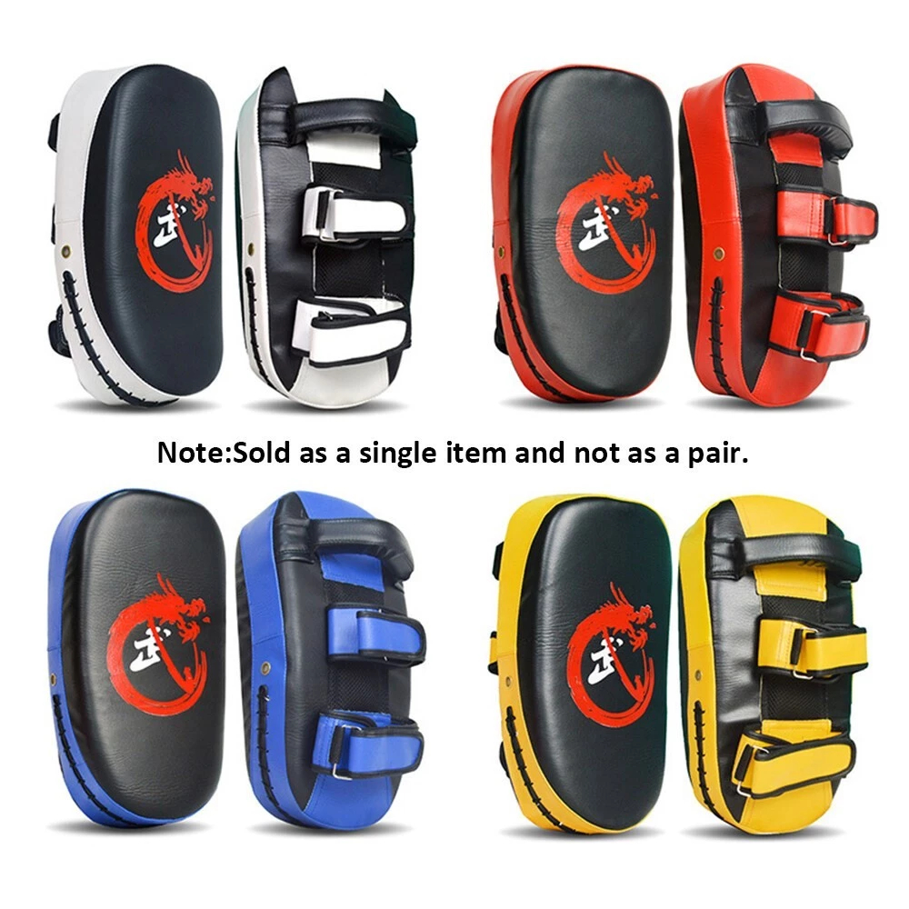 Ready Stock PU Leather Boxing Kick Pad / Muay Thai, Boxing & Karate ...