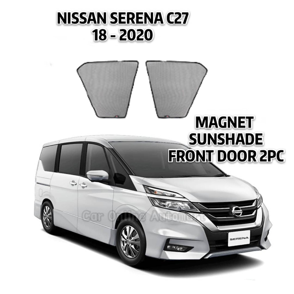NISSAN SERENA C27 2019 - PRESENT Custom Fit OEM Magnetic FRONT 2 PCS ...