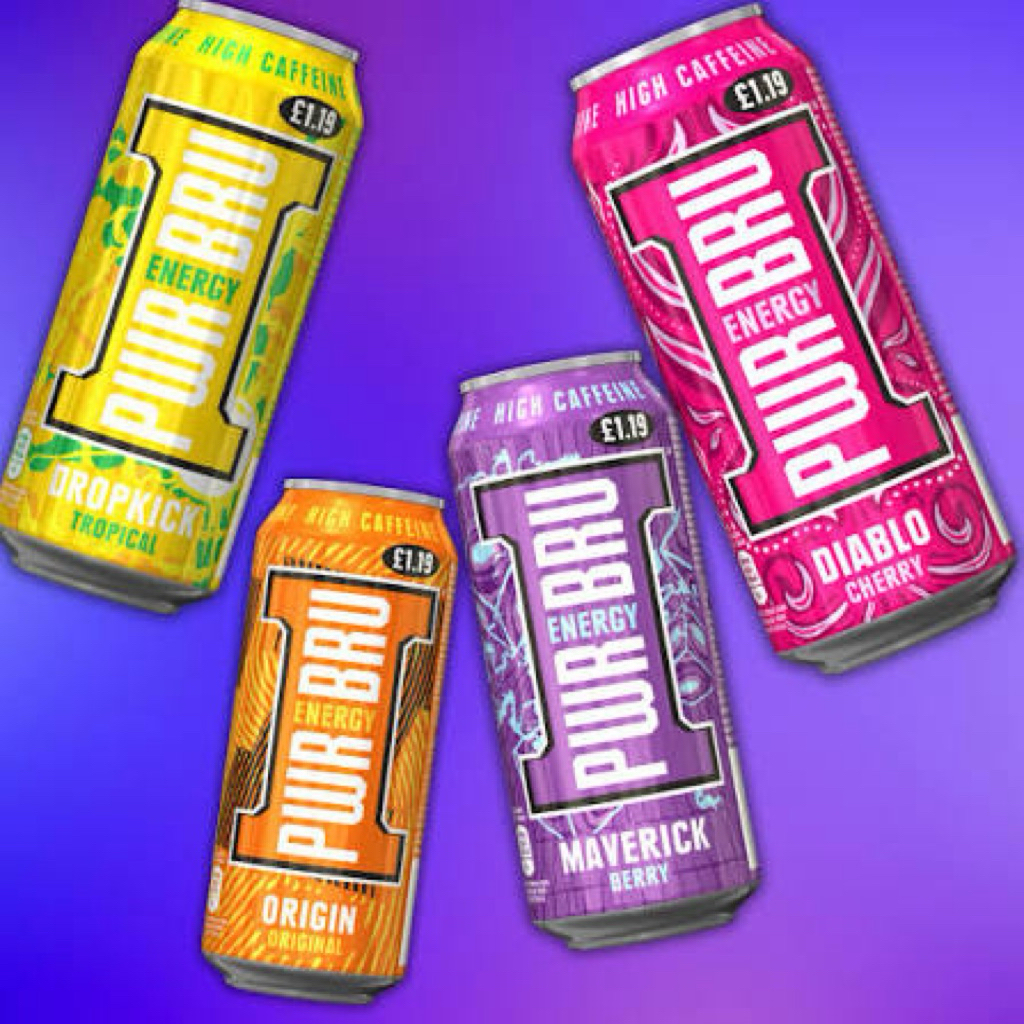 PWR Bru Energy Drink, Origin 4x 500ml | Shopee Malaysia