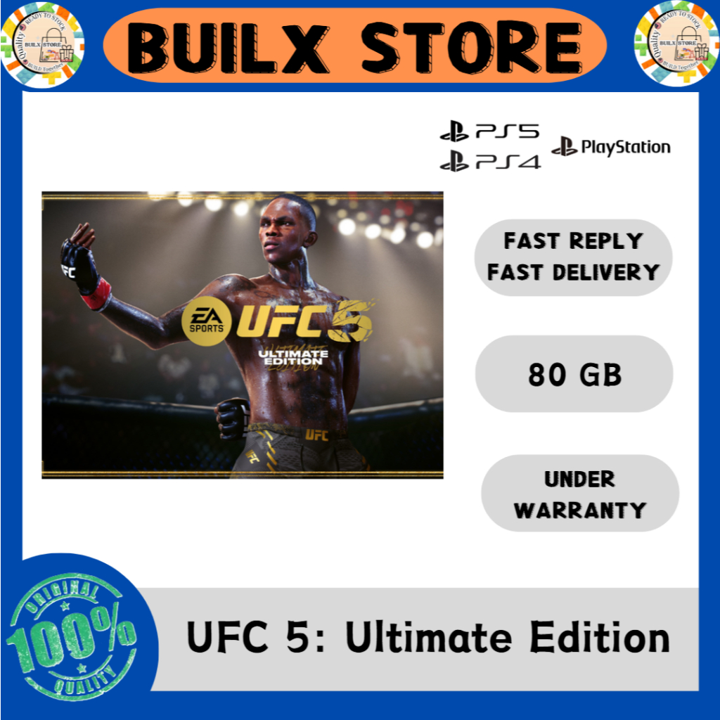 EA UFC 5 EA (Edisi Ultimate) Ultimate Edition - PS5 [Permainan Muat ...