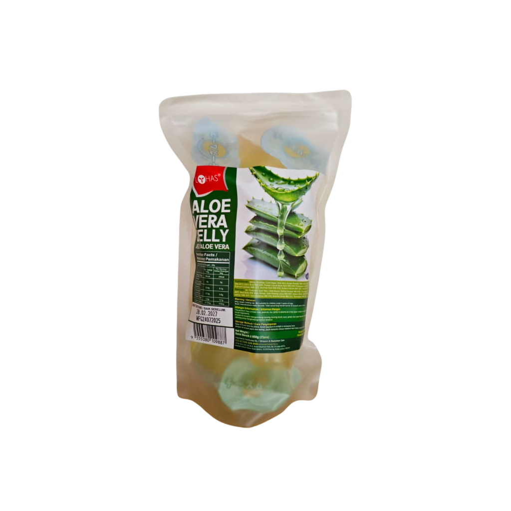 Aloe Vera Jelly (650g+-) (25pcs) | Shopee Malaysia