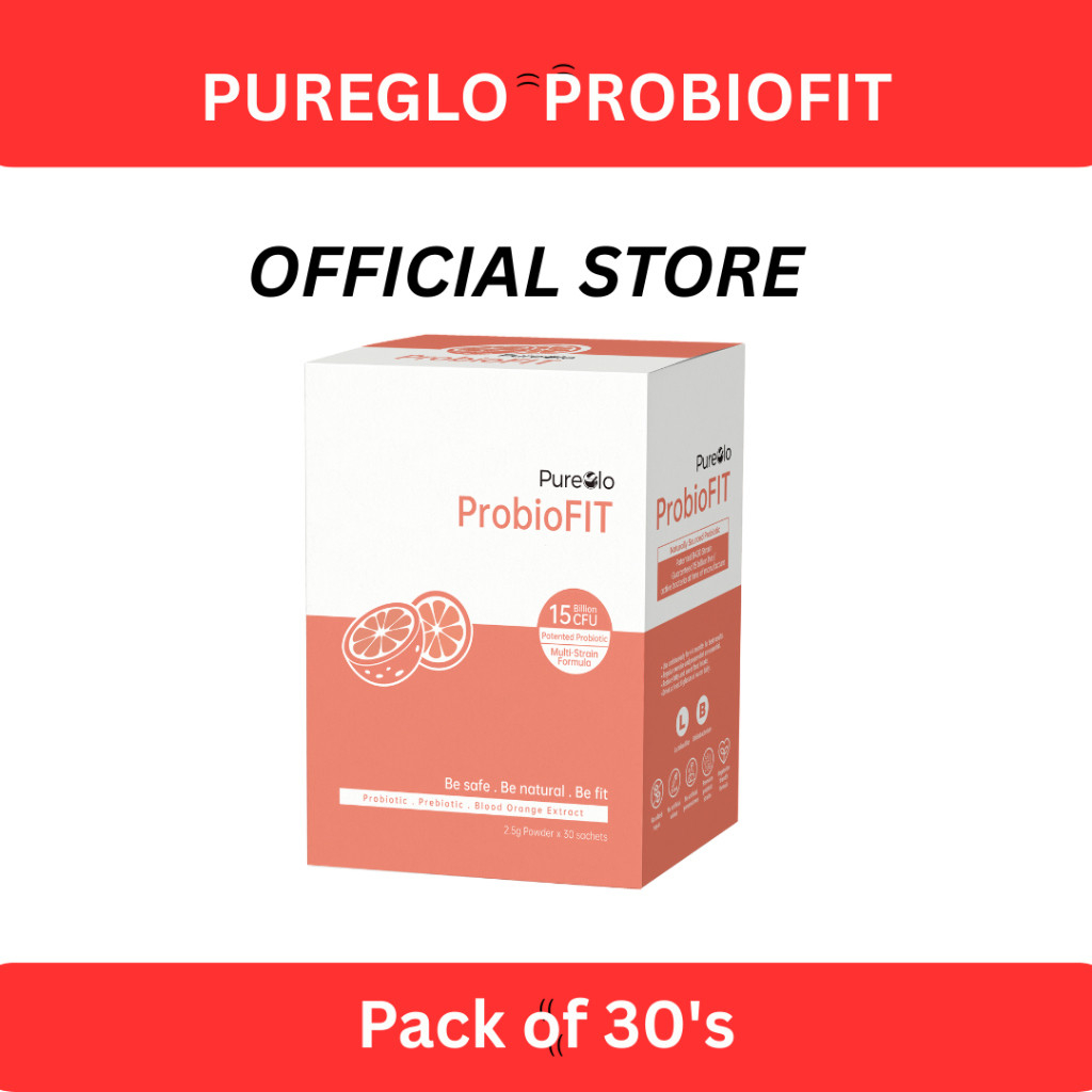 [Original HQ] Pureglo ProbioFit 30s probiotic prebiotic blood orange ...