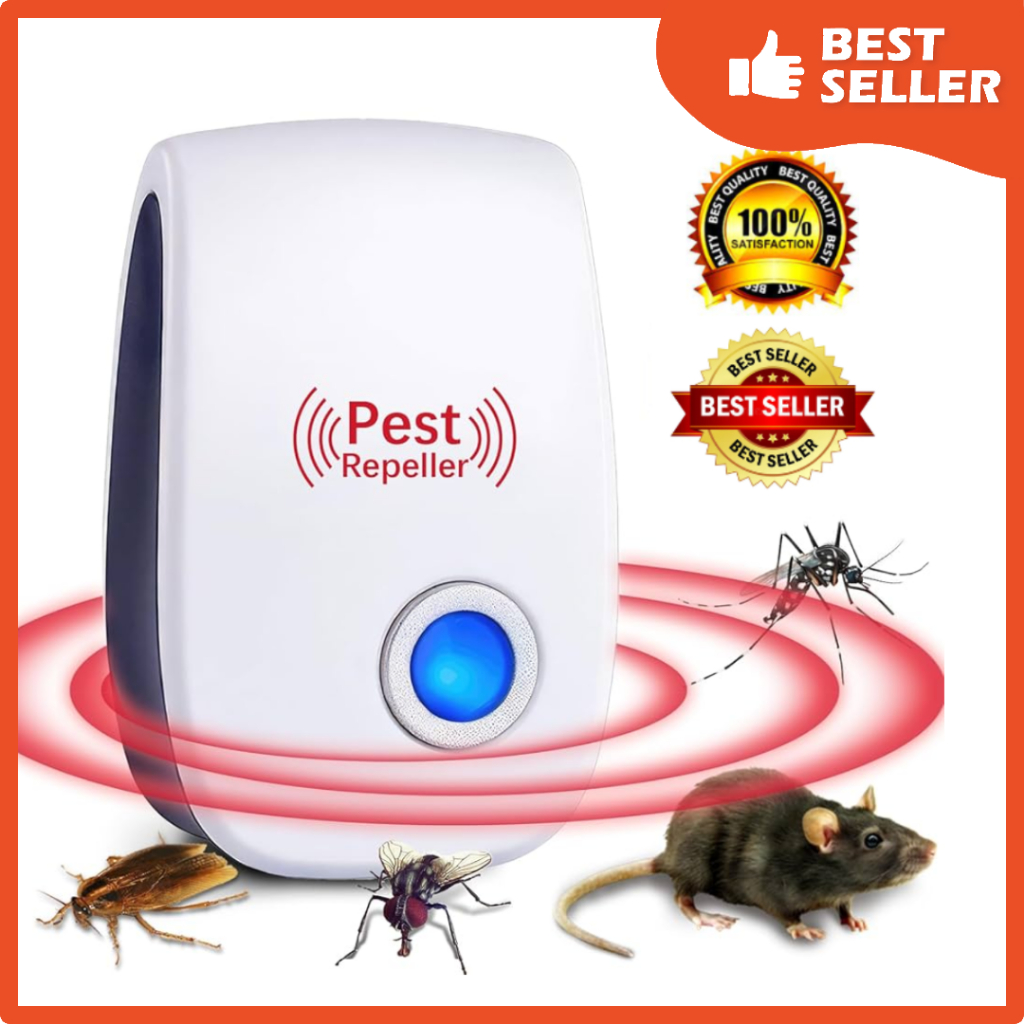 penghalau tikus/cicak/lipas/nyamuk ultrasonic | Shopee Malaysia