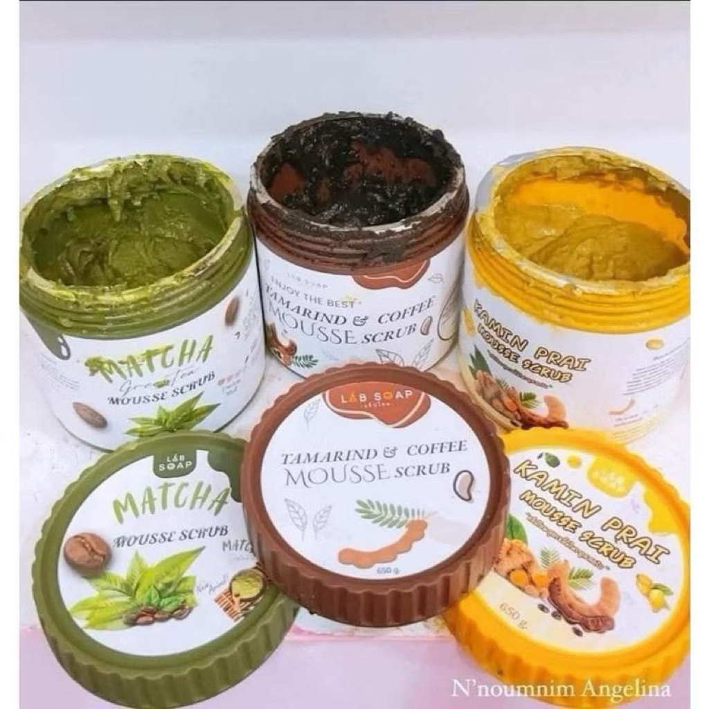 Lab Soap Scrub Tamarind | Coffee | Matcha Mousse 650 g – Exfoliate ...