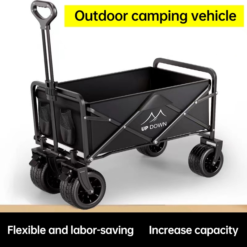300L High quality outdoor travel driver cart, foldable cart, camping ...