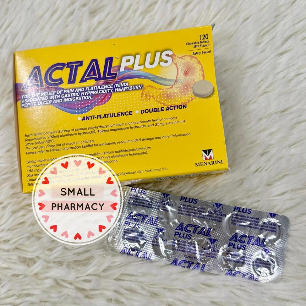 Actal Plus Chewable Tablet 1 Strip 10s Mint flavour | Shopee Malaysia