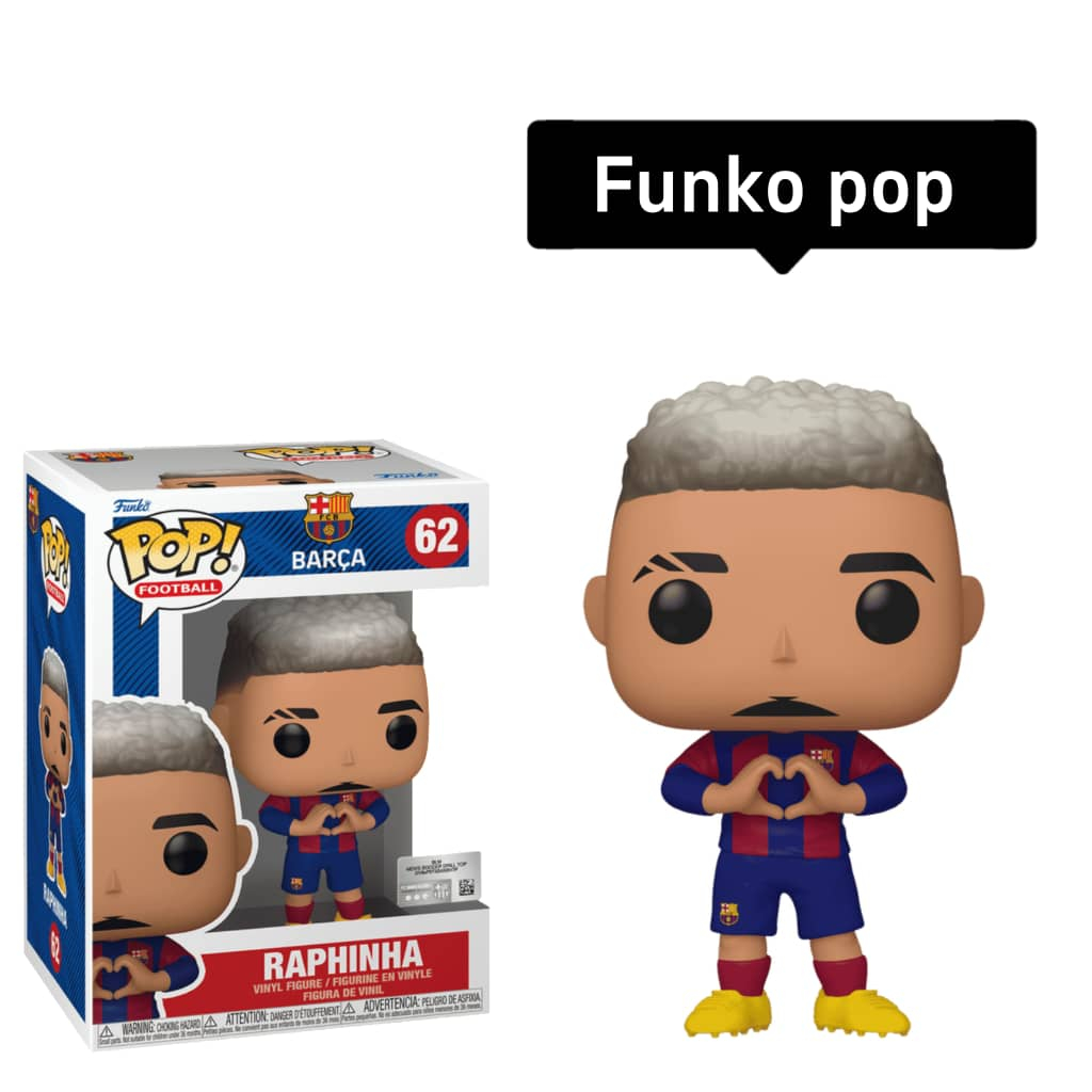 Original Funko Pop! Football Barca 62 Raphinha Collectible Figure Ready ...