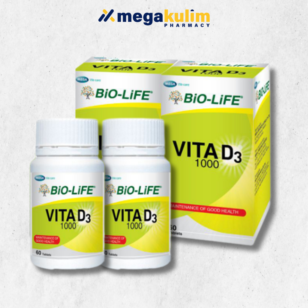 Biolife Vita D3 1000 (60 Tab / 2X60 Tab) | Shopee Malaysia