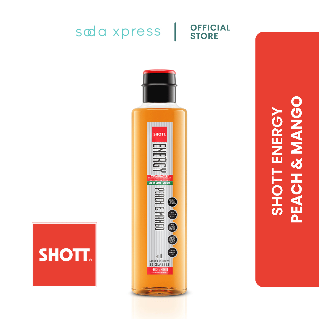 SHOTT Energy Peach & Mango (1L) | Shopee Malaysia