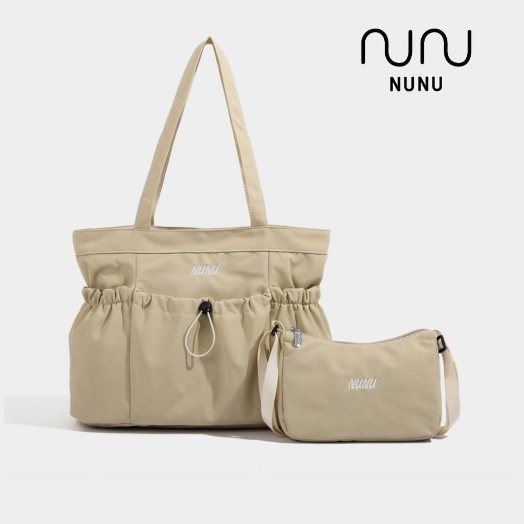 NUNU Savanne Bag - Women Fashion Big Tote Bag Nylon Water Resistant ...