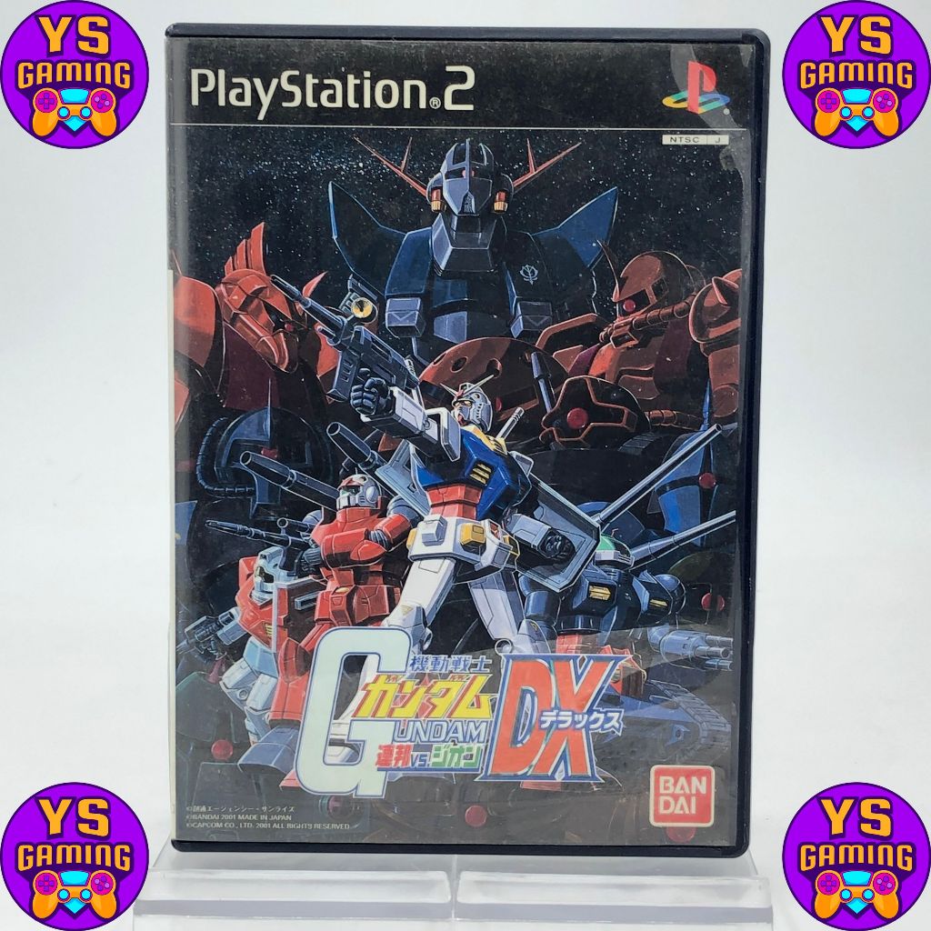 [100% Original PS2 Disc] Mobile Suit Gundam Federation vs. Zeon DX ...