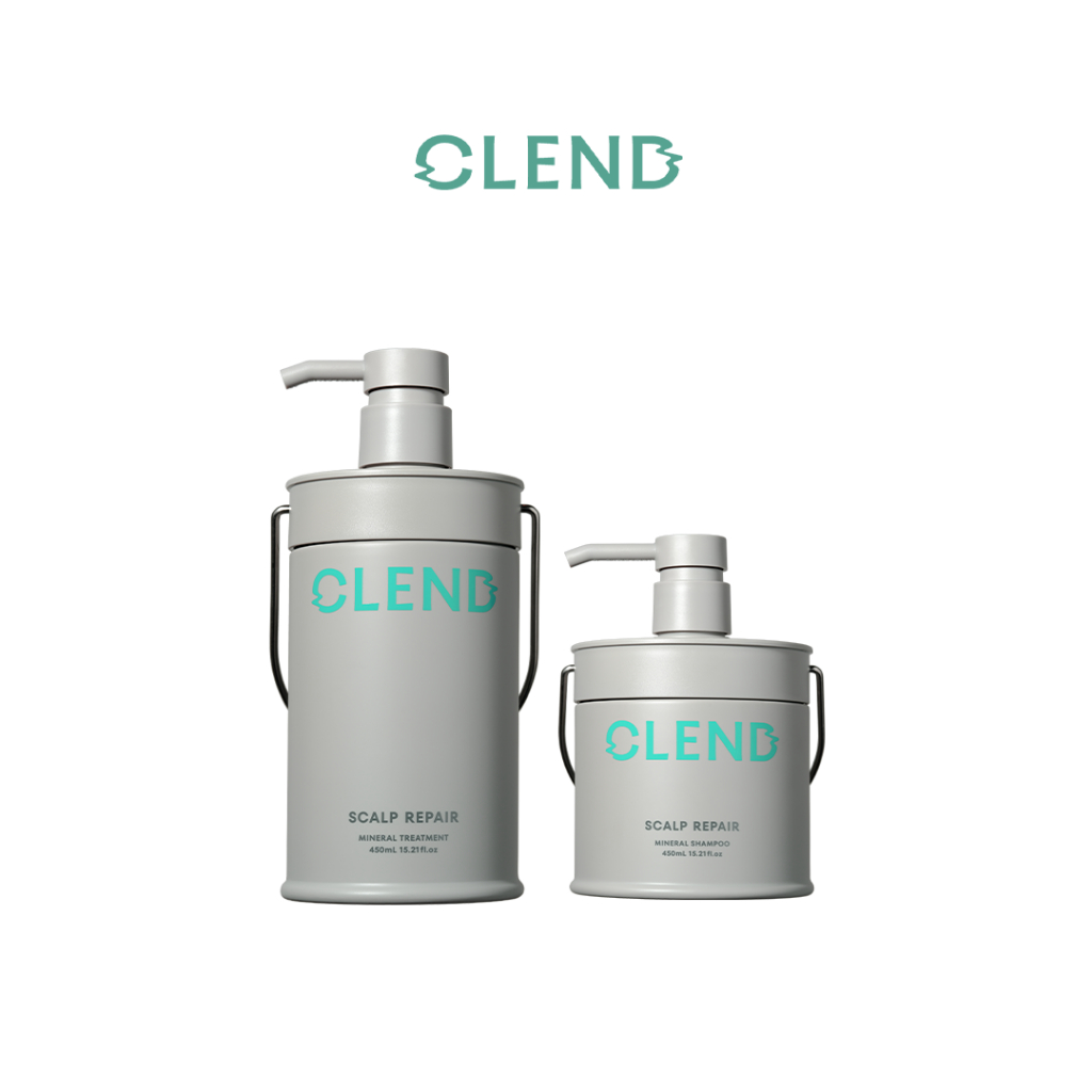 [BUNDLE] CLEND Scalp Repair Shampoo + Treatment (450ml) | Shopee Malaysia