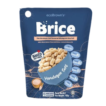 ecoBrown’s Brice Himalayan Salt Flavoured Wholegrain Rice Puff 40g ...