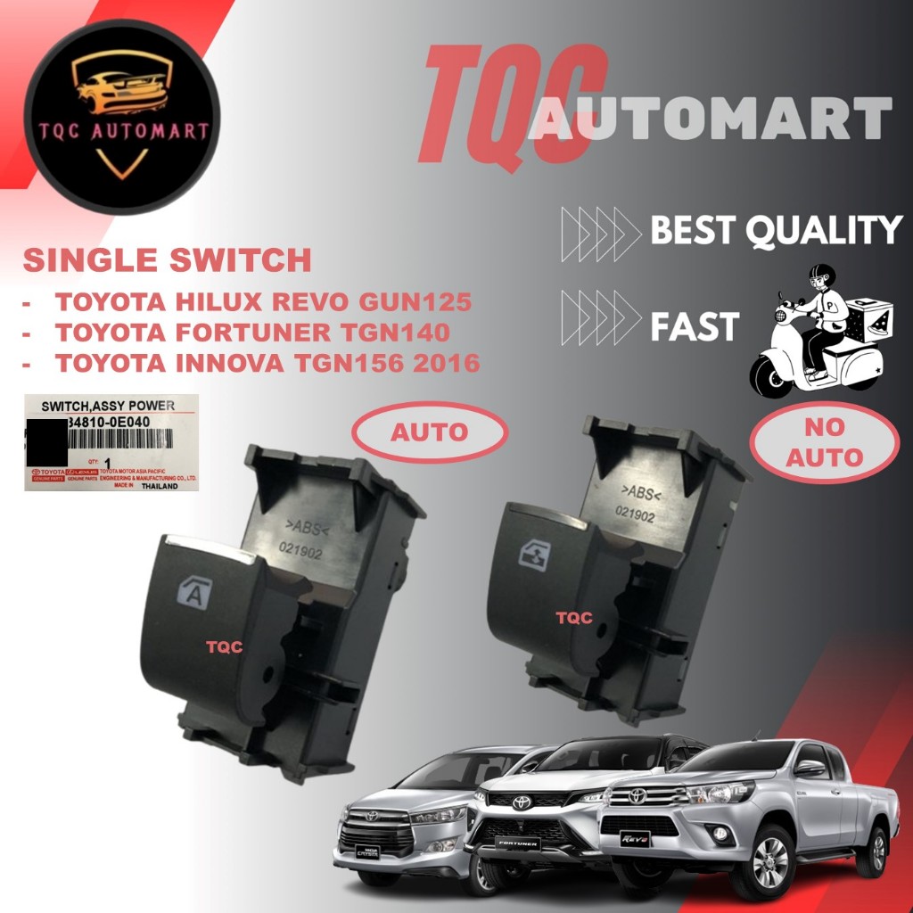 ORIGINAL TOYOTA HILUX REVO GUN125/FORTUNER TGN140/INNOVA TGN156 POWER ...