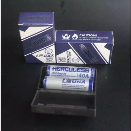 hercules battery 18650 3000mah 40A | Shopee Malaysia