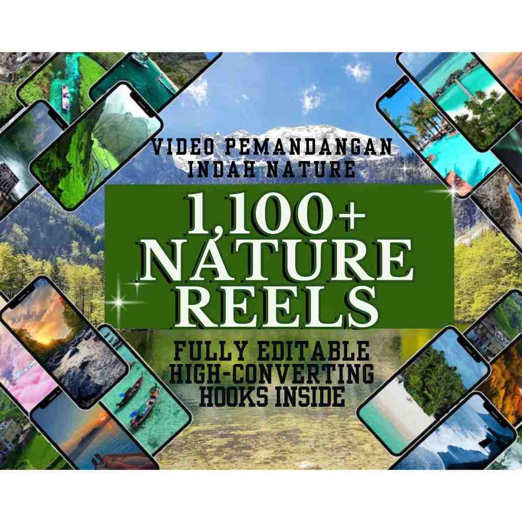 1100+ Mega Bundle Video Nature Semulajadi Untuk Content Creator Reels ...