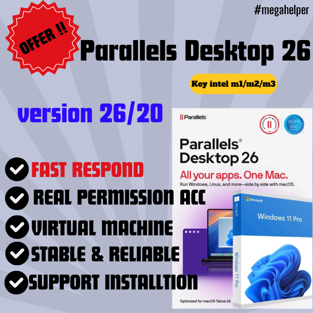 [ONLINE]Parallels Desktop 26 Desktop20 Latest Version Lifetime ...