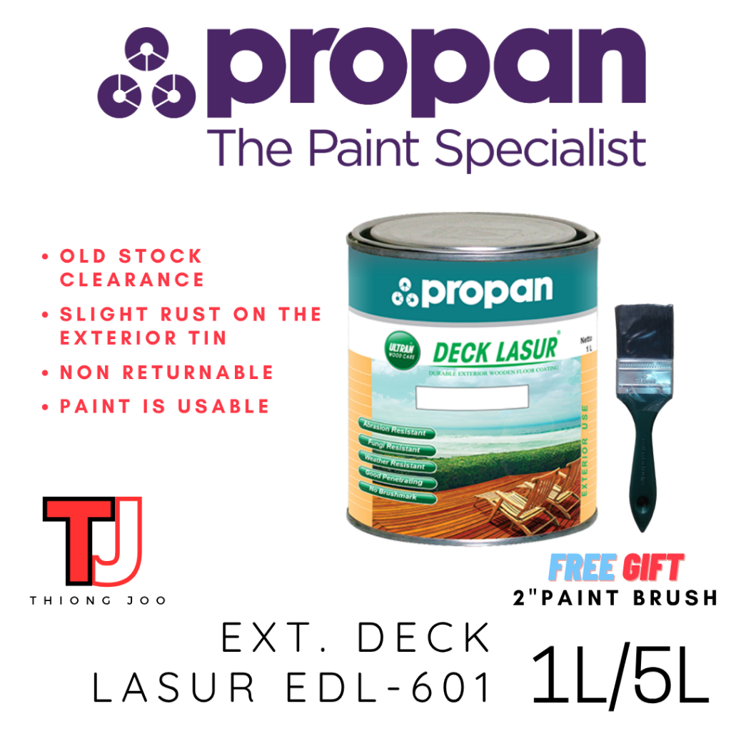 PROPAN ULTRAN DECK LASUR EDL-601 1L | Shopee Malaysia