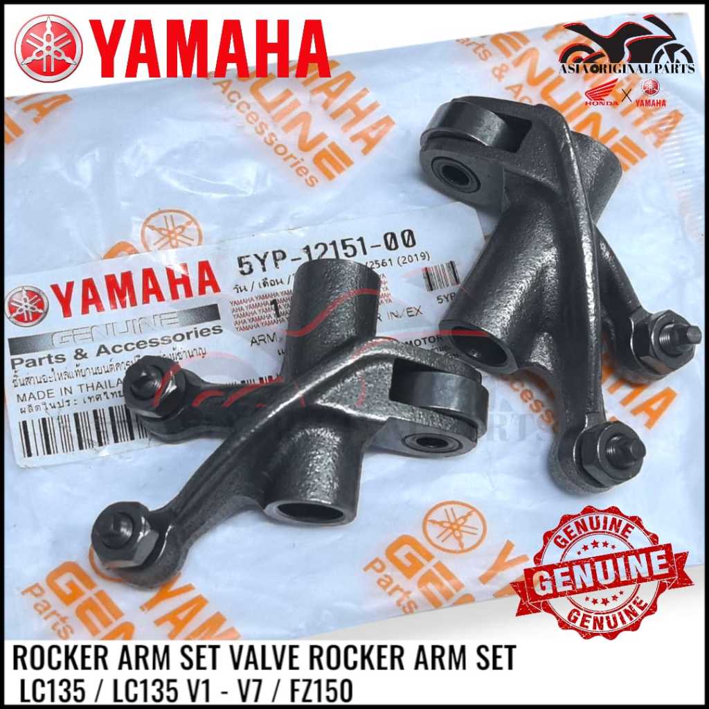 ORIGINAL THAILAND YAMAHA LC135 V1-V7 FZ150 ROCKER ARM SET VALVE ROCKER ...