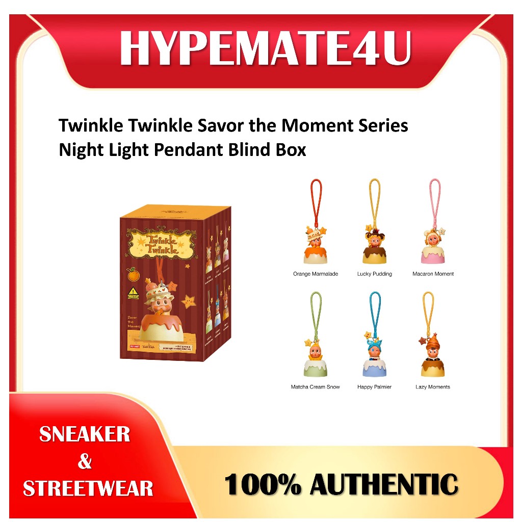 [Ready Stock] Pop Mart Twinkle Savor the Moment Series Night Light ...
