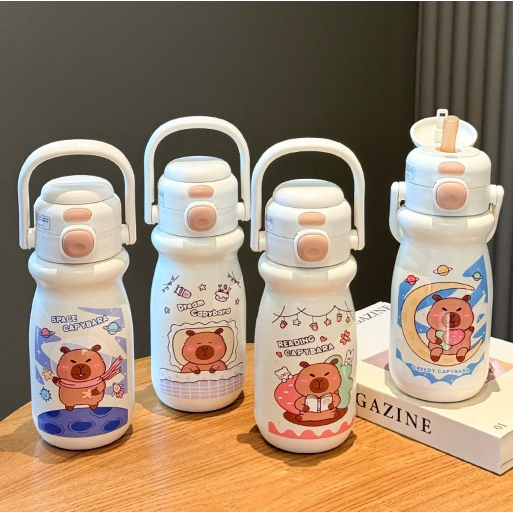 CapyBara Portable Baby Bottle 316 Stainless Steel Vacuum Flask 520ml ...
