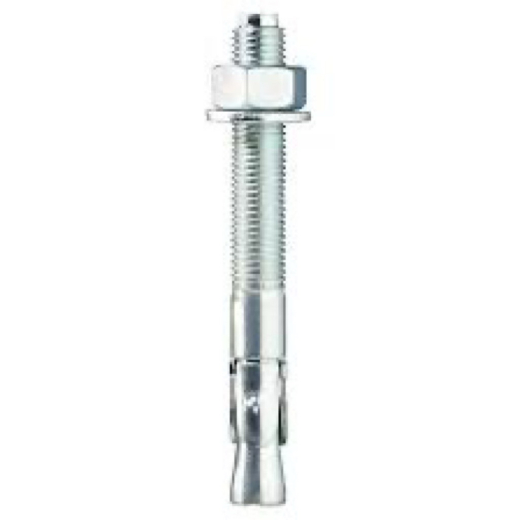 1Box Lagi Murah Wedge Anchor Wall Plug Anchor Rod Zinc Plated | Shopee ...