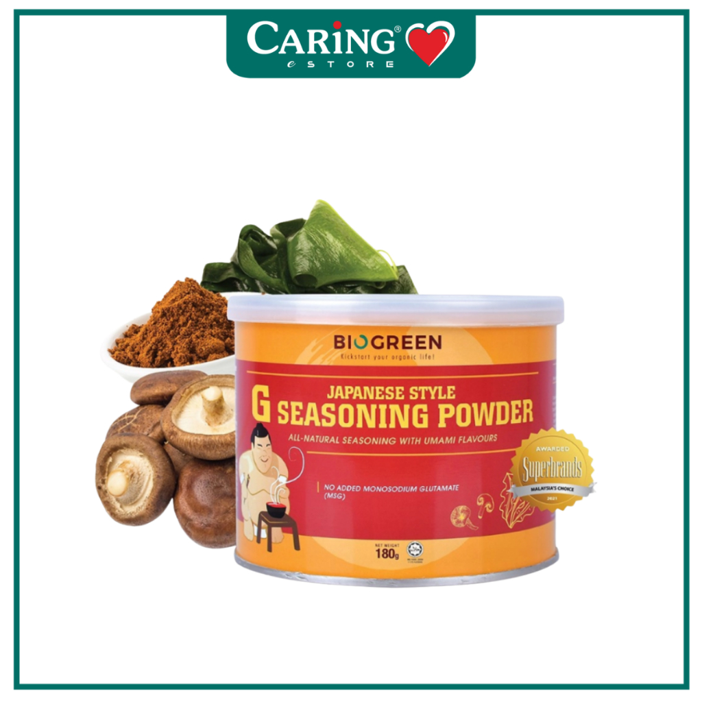 BIOGREEN G SEASONING POWDER 180G | Shopee Malaysia