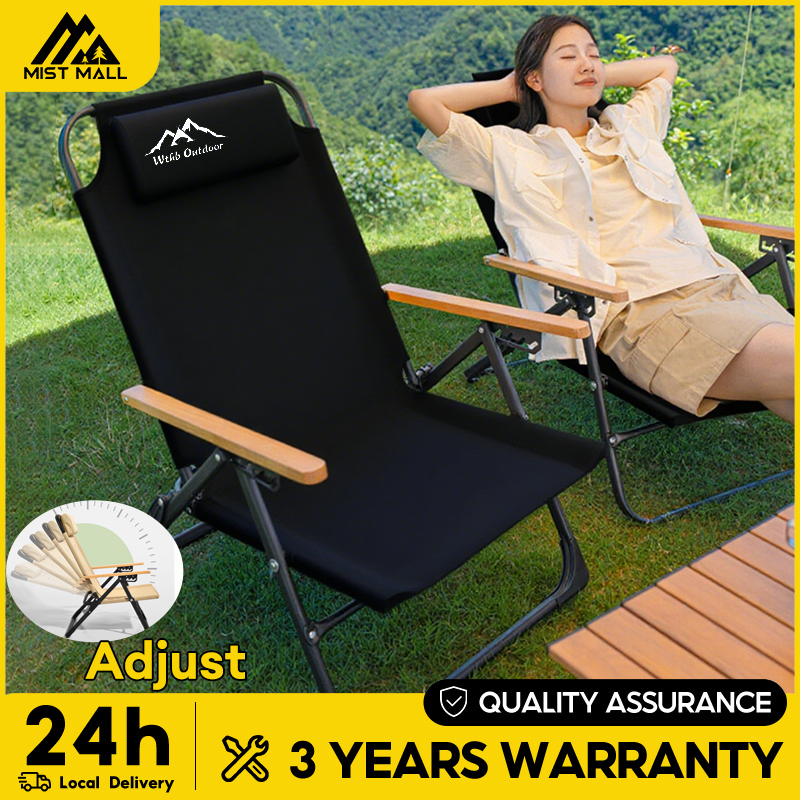 【WTHB】Camping Chair Adjust Foldable Kermit Chair kerusi healing ...