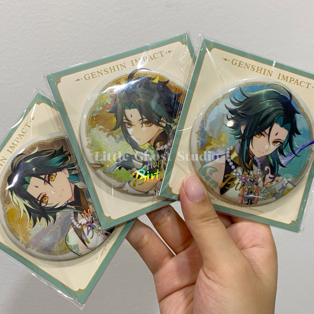 Genshin Impact Xiao Day of Destiny Birthday Can Badge | Shopee Malaysia
