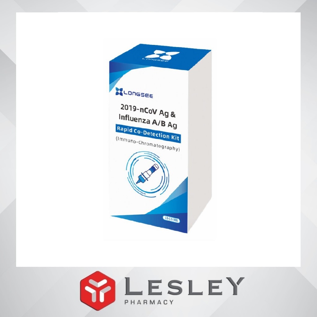Longsee 2019-nCov Ag & Influenza A/B Ag Test kit 1s (3 in 1) | Shopee ...