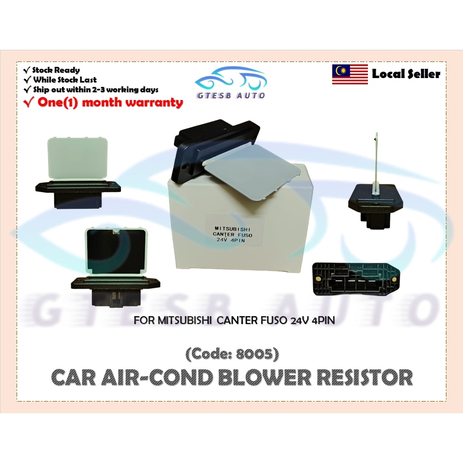 MITSUBISHI CANTER FUSO Resistor 24V 4PIN OEM Car Air-Cond Blower ...