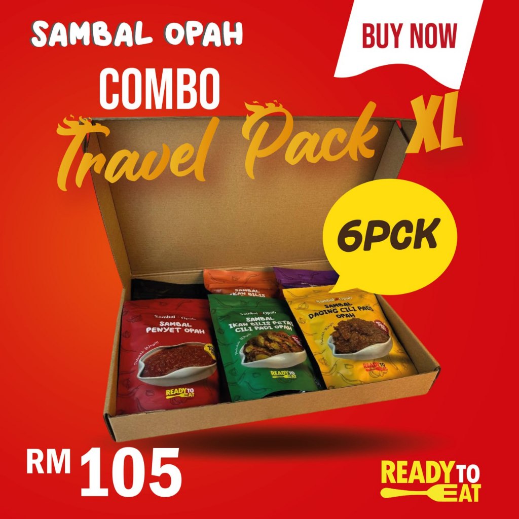 PROMO ‼️ Combo Sambal Opah by Masmira | Sambal Nyet | Sambal Ready To ...