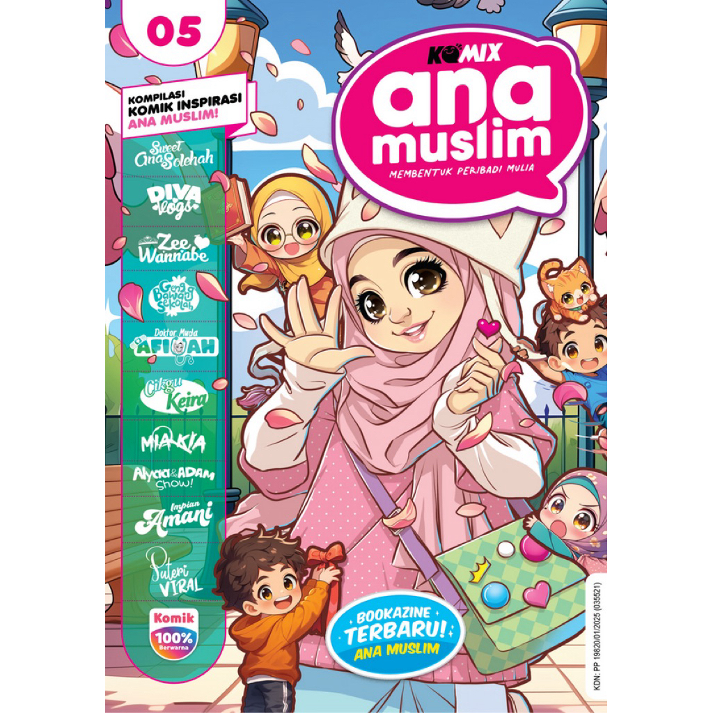 KOMIX ANA MUSLIM 05 - MEMBENTUK PERIBADI MULIA ~ BOOKZINE PEREMPUAN ...