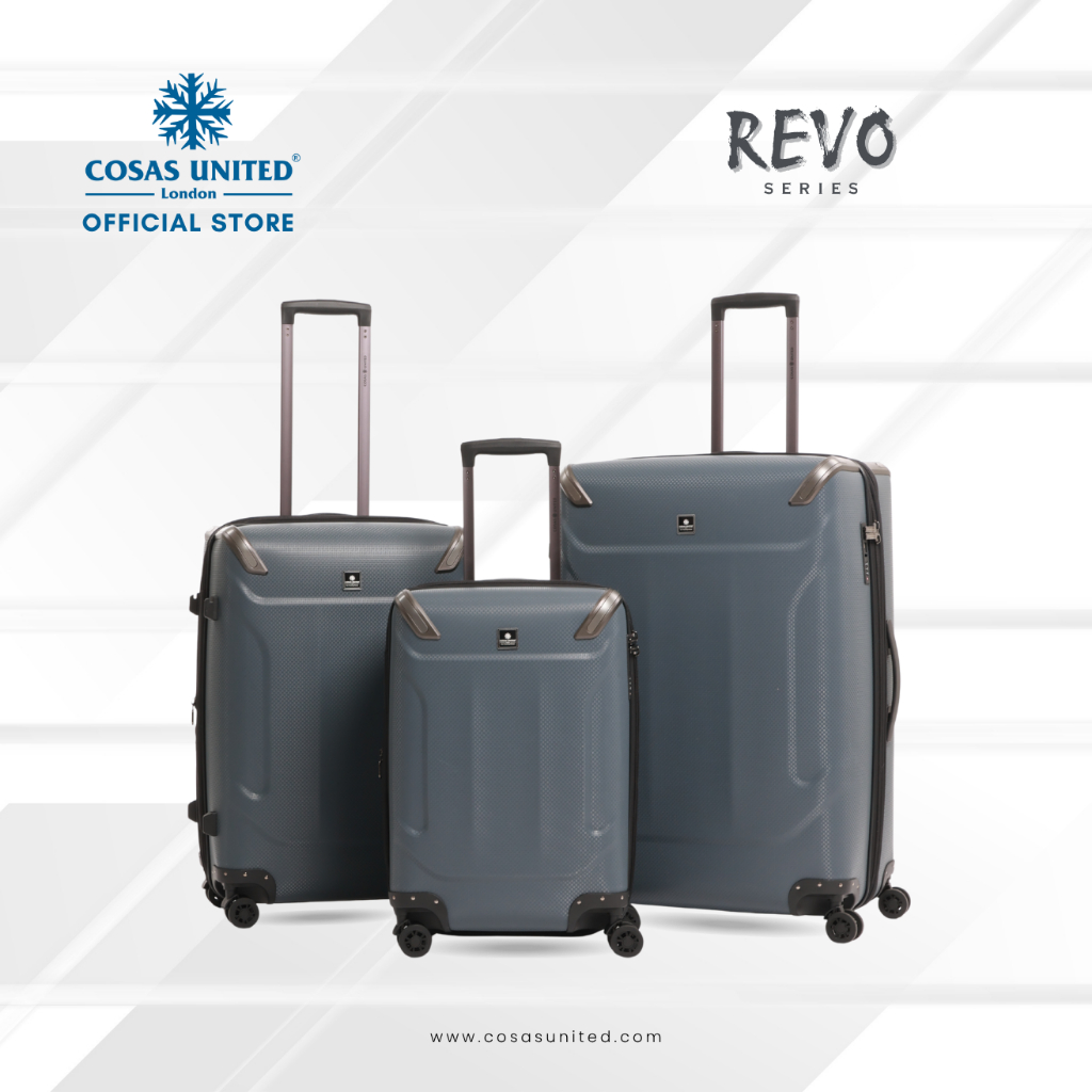Cosas United - Revo Series Hardcase Luggage (20"/24"/28") | Shopee Malaysia