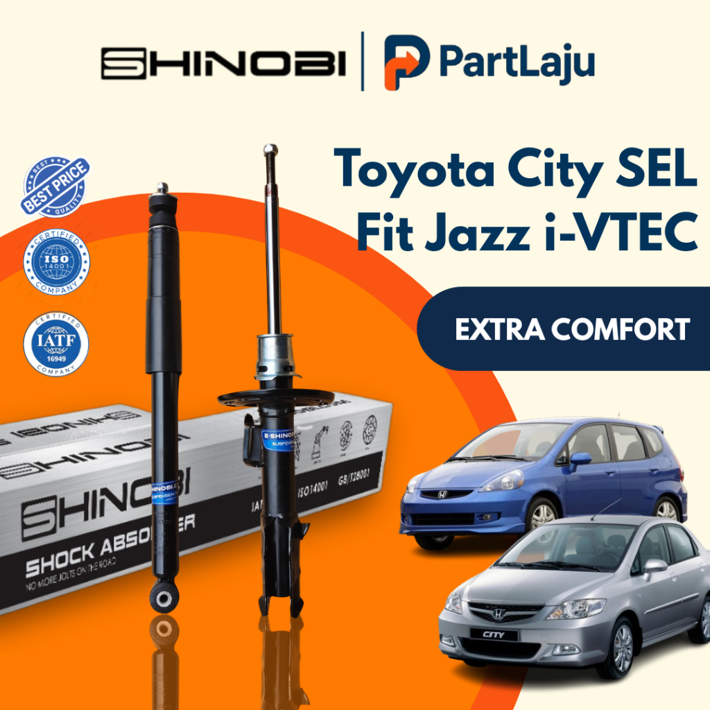E-Shinobi Honda City SEL GD8 Fit Jazz SAA SAE GD3 (VTEC) 1.5 2002-2008 ...
