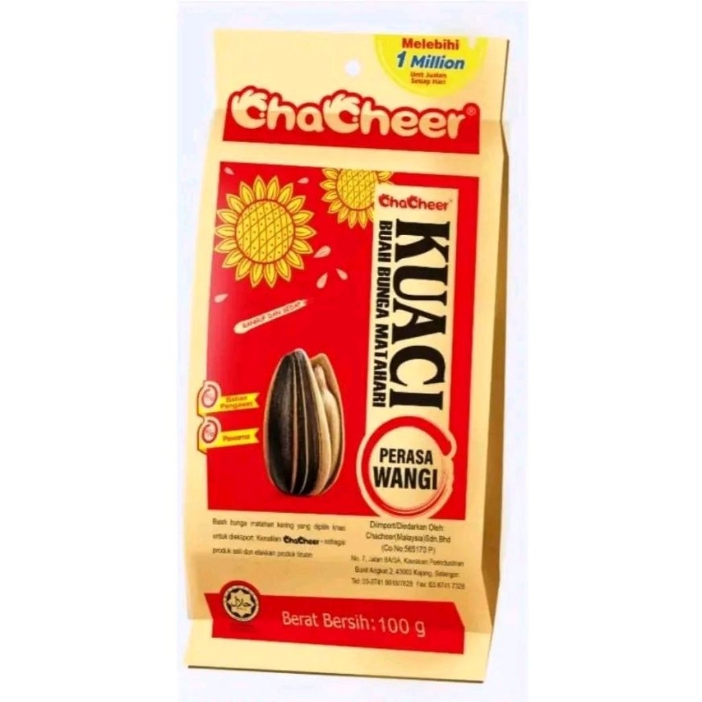 CHA CHEER SUNFLOWER SEEDS KUACI WANGI 100G,40G | Shopee Malaysia