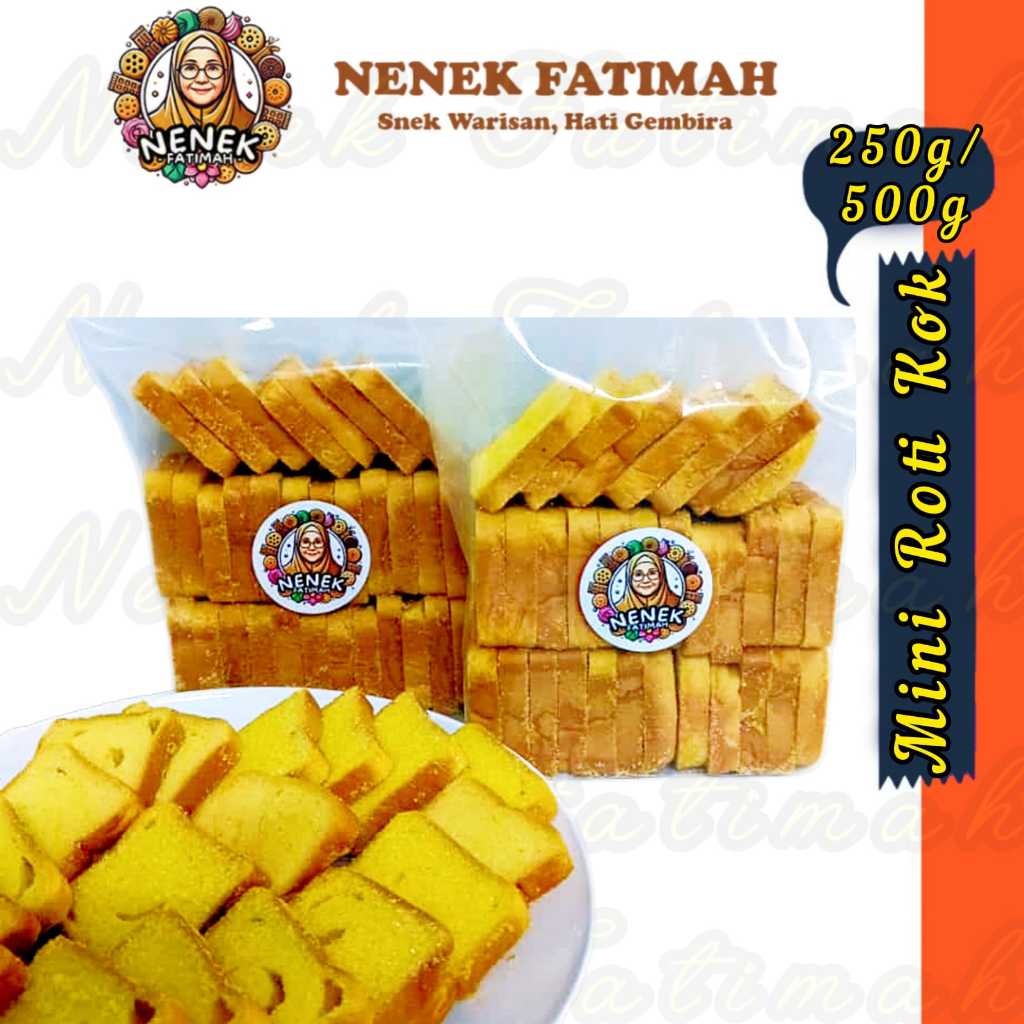 250g/500g Marjerin Roti Kok/ Baked Bread with Marjerin Halal | Shopee ...