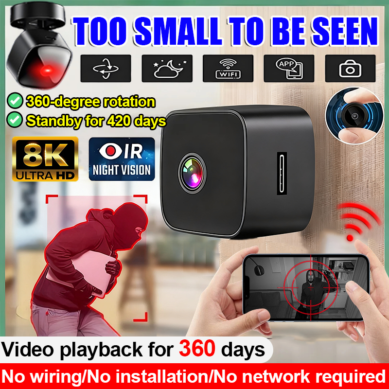 【No need for internet】 wireless hidden camera mini mini cctv camera ...
