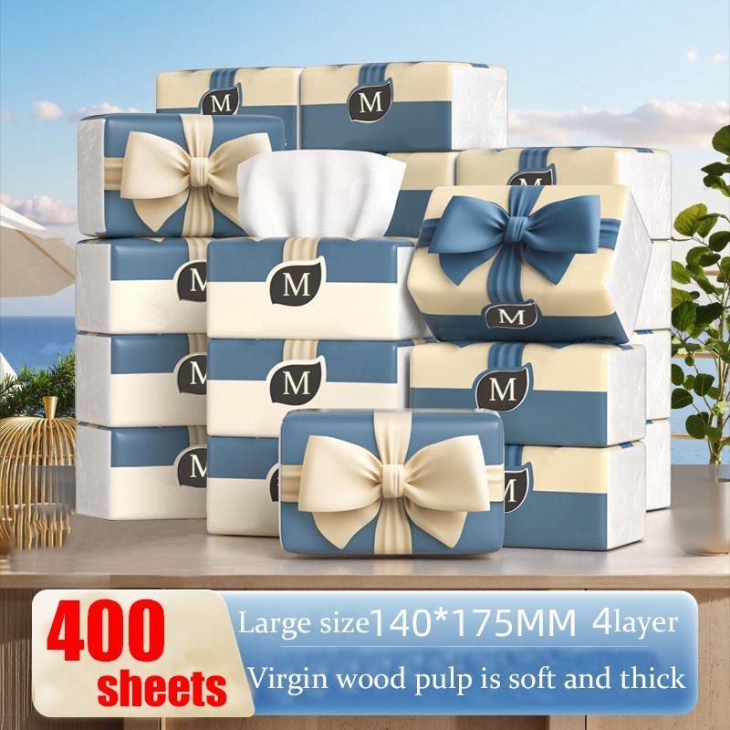 [20 Packs] Large Pack of Bow Tissue Paper 4 Layers Air Cushion Soft ...