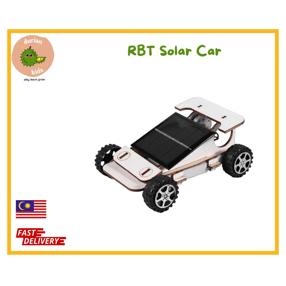 RBT Solar Powered Car Toy Wooden DIY/ STEAM educational toys/ Physic ...